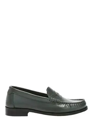FURLA College Leather Loafers