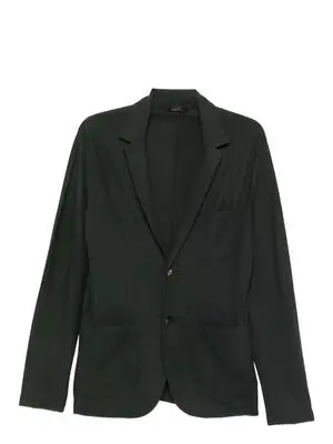 ZANONE Single-breasted Blazer - Green