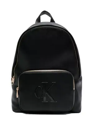Calvin Klein Logo Backpack - Black