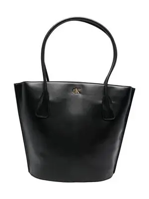 Calvin Klein Logo-detail Tote Bag - Black