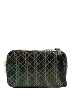 Calvin Klein Emblem Elongated Camera Crossbody Bag - Black