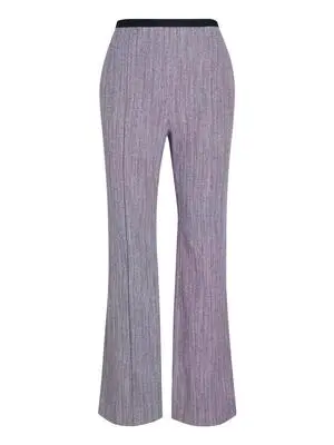Proenza Schouler Lorenza Flared Trousers - Purple