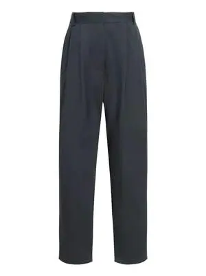 Proenza Schouler White Label Taya Pleated Trousers - Black