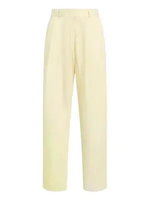 Proenza Schouler White Label Taya Pleated Trousers - Yellow