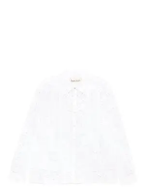 BAZISZT Minster Lace Shirt - White