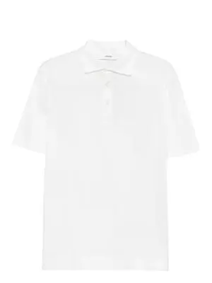 LARDINI Buttoned Polo Shirt - White