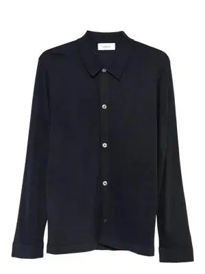 LARDINI Knitted Shirt - Blue