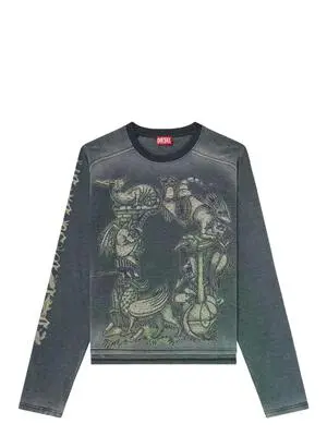 DIESEL® T-jori-a T-shirt - Black