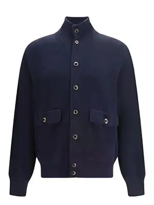 VALSTAR Button-up Cardigan - Blue