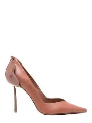 LE SILLA Petalo Ruffled Pointed Pumps