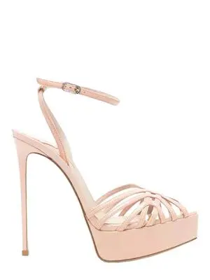 LE SILLA Embrace Platform Caged Sandals - Pink