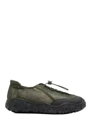 Cecilie Bahnsen Alina Satin Sneakers - Green