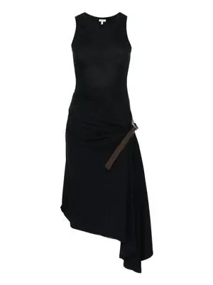 Loewe Sleeveless Tank Midi Dress - Black