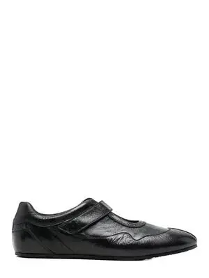 Cecilie Bahnsen Cosmo Leather Sneakers - Black