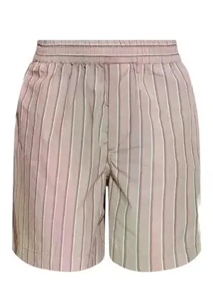 MARANT Vataya Striped Shorts - Pink