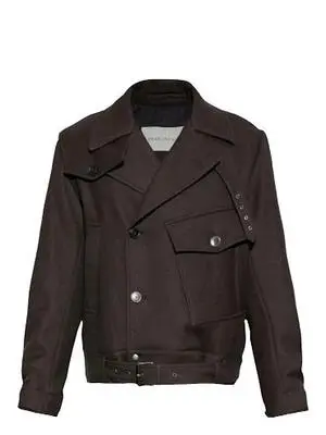 Dries Van Noten Vassel Jacket - Dark Brown