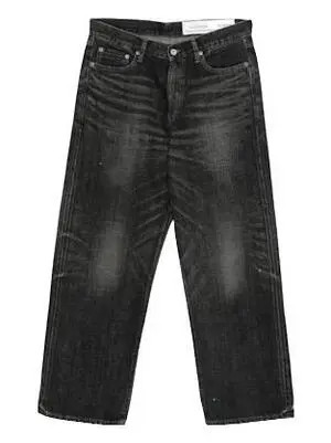 NEIGHBORHOOD Washed Denim Dp Wide Pant - Black