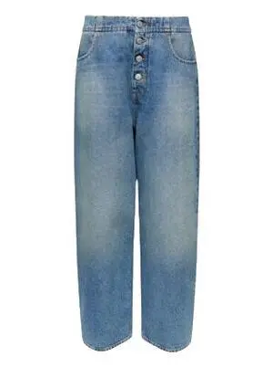 MAISON MARGIELA 5-pocket Pants - Light Blue