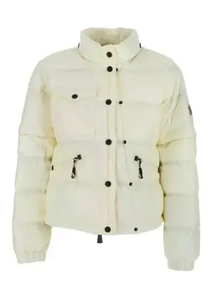 Moncler Zip-pocket Puffer Jacket - Neutrals