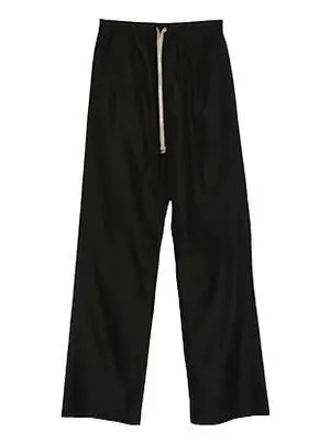 Rick Owens X Moncler Woven Drawstring Pants - Black