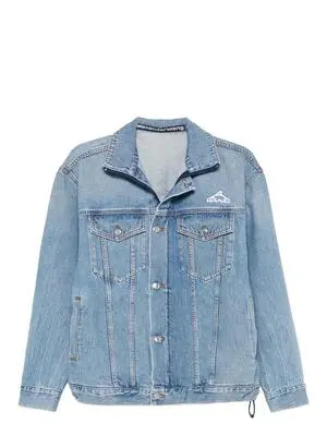 Alexander Wang 5 Pocket Track Jacket - Vintage Light Indigo