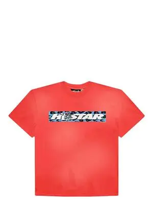 HELLSTAR Box Logo Tee Shirt - Red