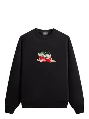 Kith Cherry Bunch Nelson Crewneck Sweatshirt - Black
