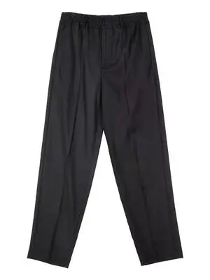 GRIFONI Elasticated-waist Trousers - Black