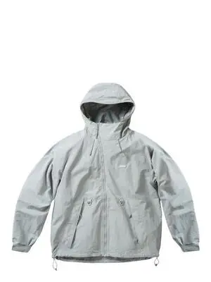 PALACE Asym Shell Jacket - Concrete Grey