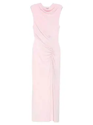 Simkhai Acacia Draped Midi Dress - Pink