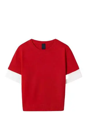JUUN.J Layered Knitted T-Shirt