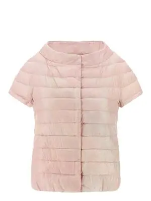 Herno Quilted Short-sleeve Jacket - Pink