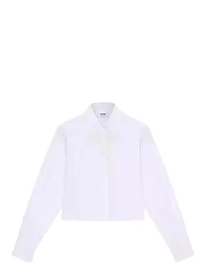 MSGM Collared Long Sleeve Shirt