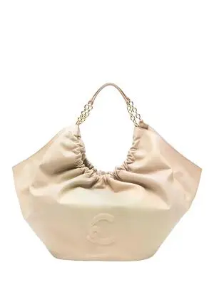 COCCINELLE Debossed Chain Shoulder Bag