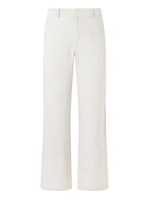 Barena Venezia Delfo Lisca Straight-leg Herringbone Suit Trousers - Neutrals