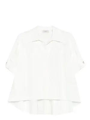 Agnona Collared Blouse - White