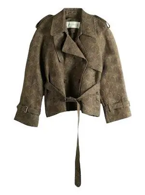 Dries Van Noten Ristos Short Coat Bottle