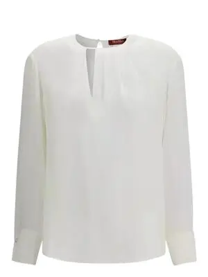 Max Mara Long-sleeve Blouse - White