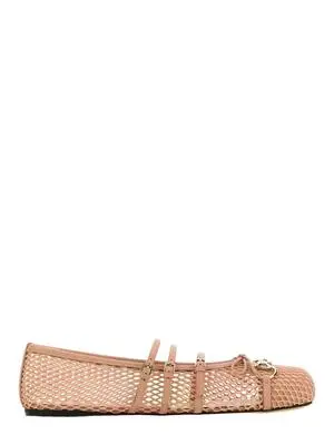 GUCCI Perforated Ballerinas