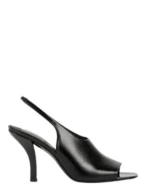 TOTEME Heeled Slingback Pumps - Black