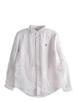 Polo Ralph Lauren Striped Logo Shirt - Pink