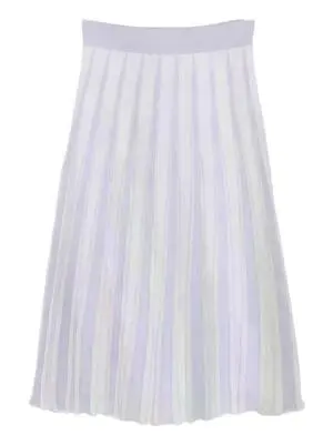 Tory Burch Pleated Midi Skirt - Purple