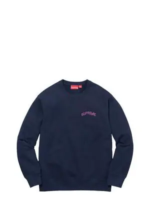 Supreme Arc Crewneck Sweatshirt - Navy Blue