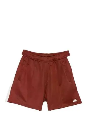 WALES BONNER Motion Contrast-trim Shorts - Red