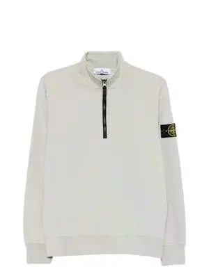 Stone Island Zip-up Sweatshirt - Neutrals