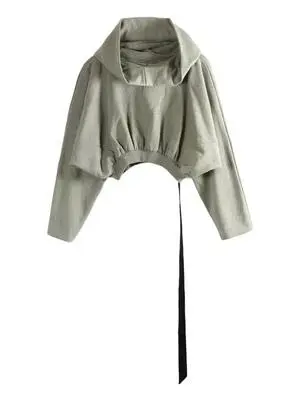 Rick Owens Boxy Hoodie - Grey