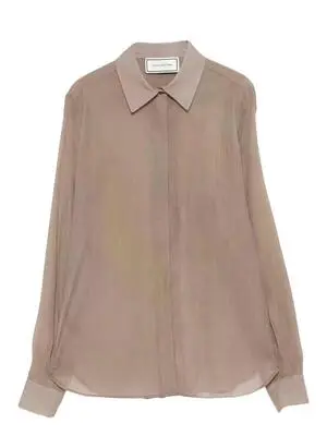 Tagliatore Patch Shirt - Neutrals