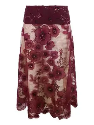 Antonio Marras Sequin-embellished Midi Skirt - Neutrals