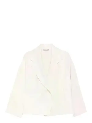 Dusan Notched-lapel Jacket - Neutrals