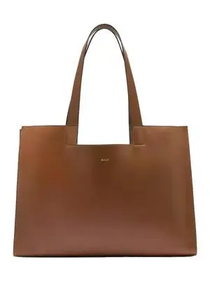 Bally Leather Tote - Brown